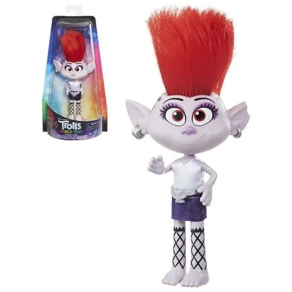 Hasbro | Toys | Hasbro Dreamworks Trolls World Tour Stylin Barb Doll ...